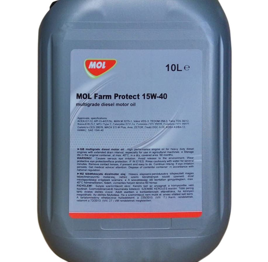 Купити MOL моторну оливу Farm Protect 15W-40 на АДАМ УА
