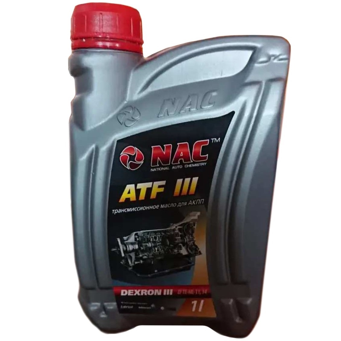 Купити NAC трансмісійну оливу ATF III на АДАМ УА